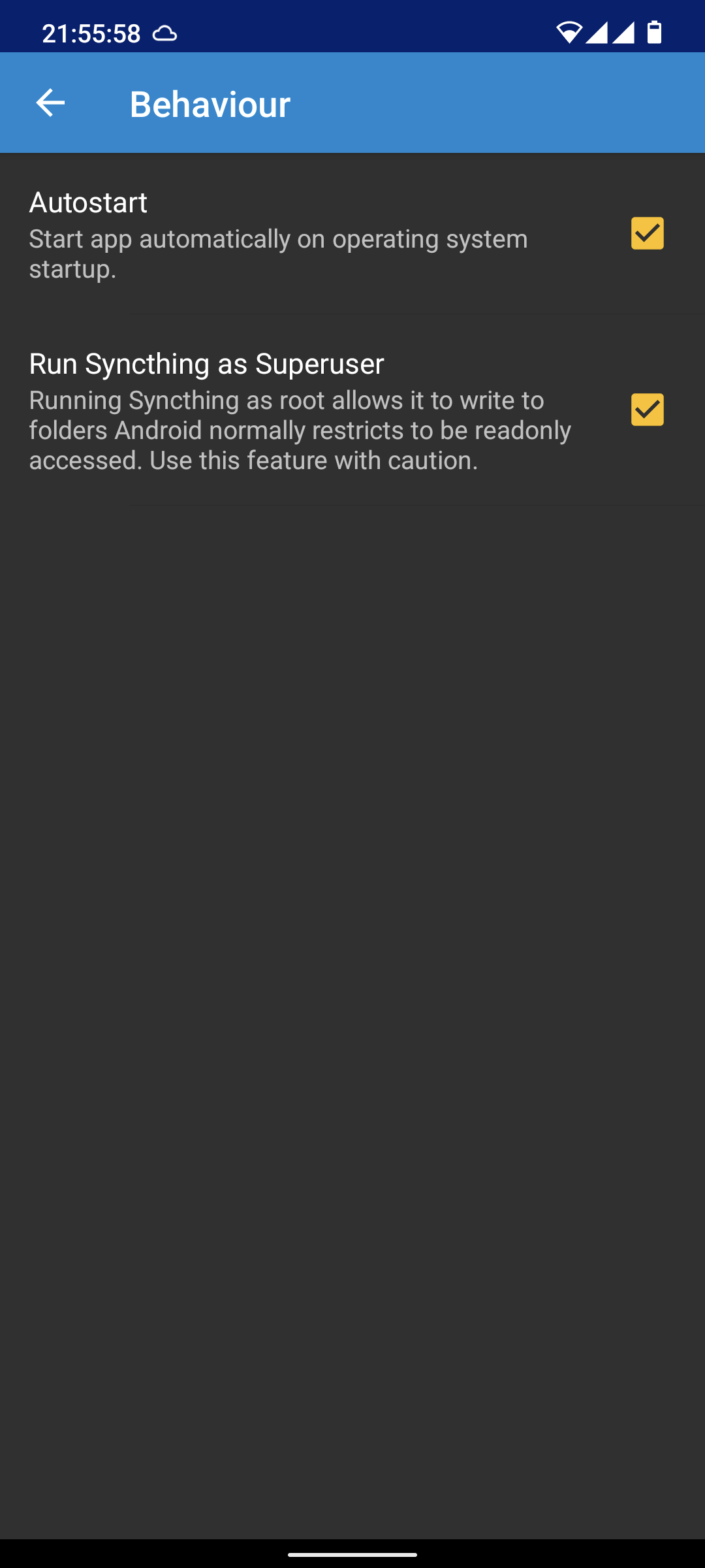 Sync to file system fails (Android 12, Galaxy Tab S8) · Issue #6766 · laurent22/joplin · GitHub