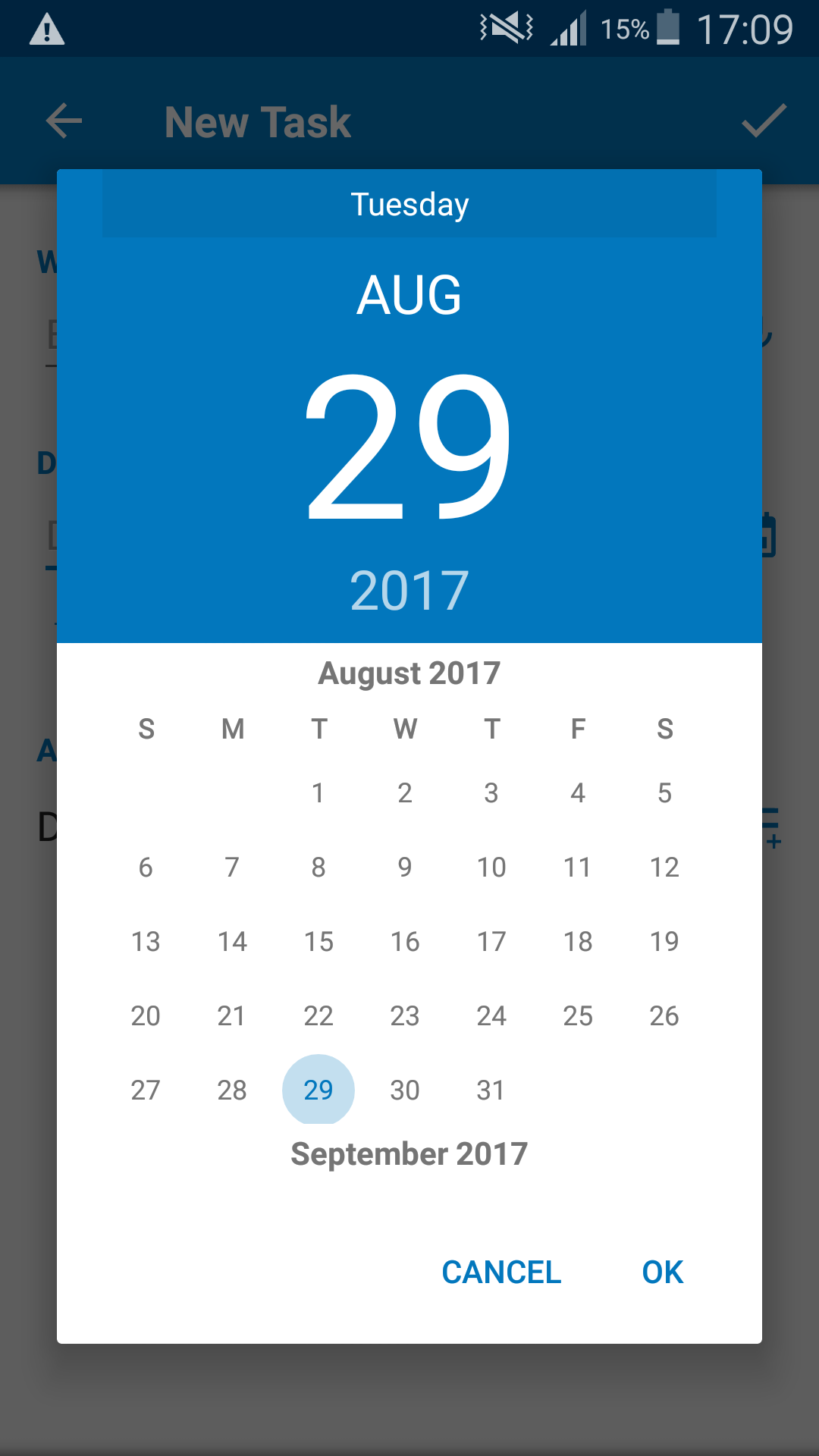 "Not supported by calendar-mode DatePicker" Bug · Issue #1367 · getodk/collect · GitHub