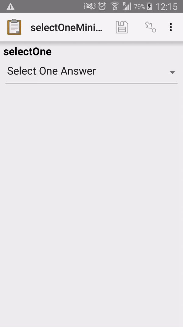 Spinner widget opens with end-of-list · Issue #1935 · getodk/collect · GitHub