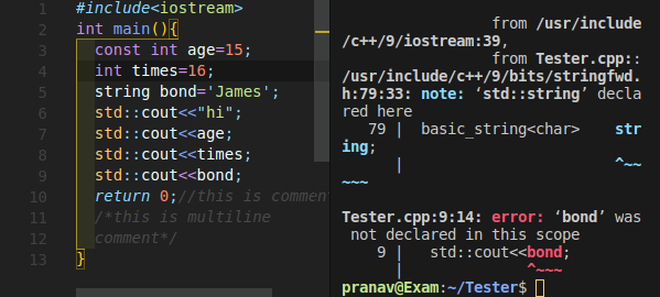 There should be a way to view VS code where users can view only code ...