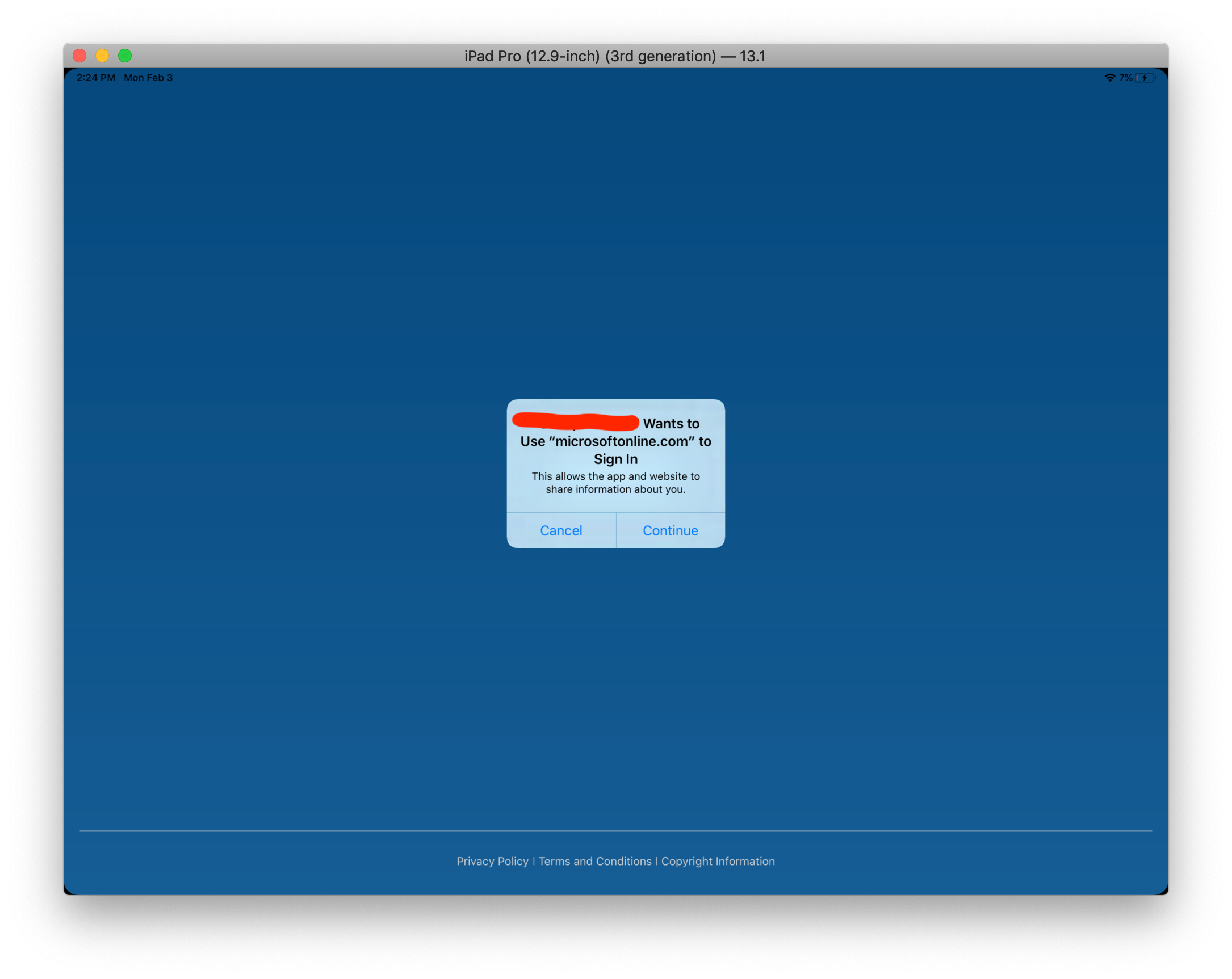 is there a way to hide pop ups · Issue #844 · AzureAD/microsoft-authentication-library-for-objc ...