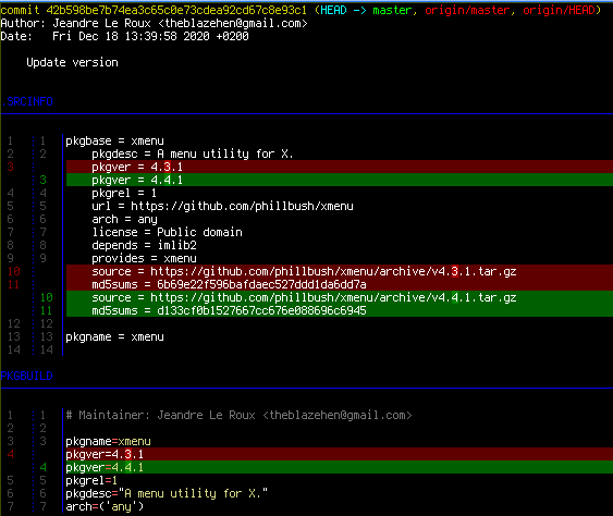 Doesn't show all colors that pager can support · Issue #1136 · jesseduffield/lazygit · GitHub