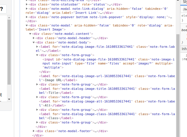Receiving a "files" name after submit · Issue #3954 · summernote/summernote · GitHub