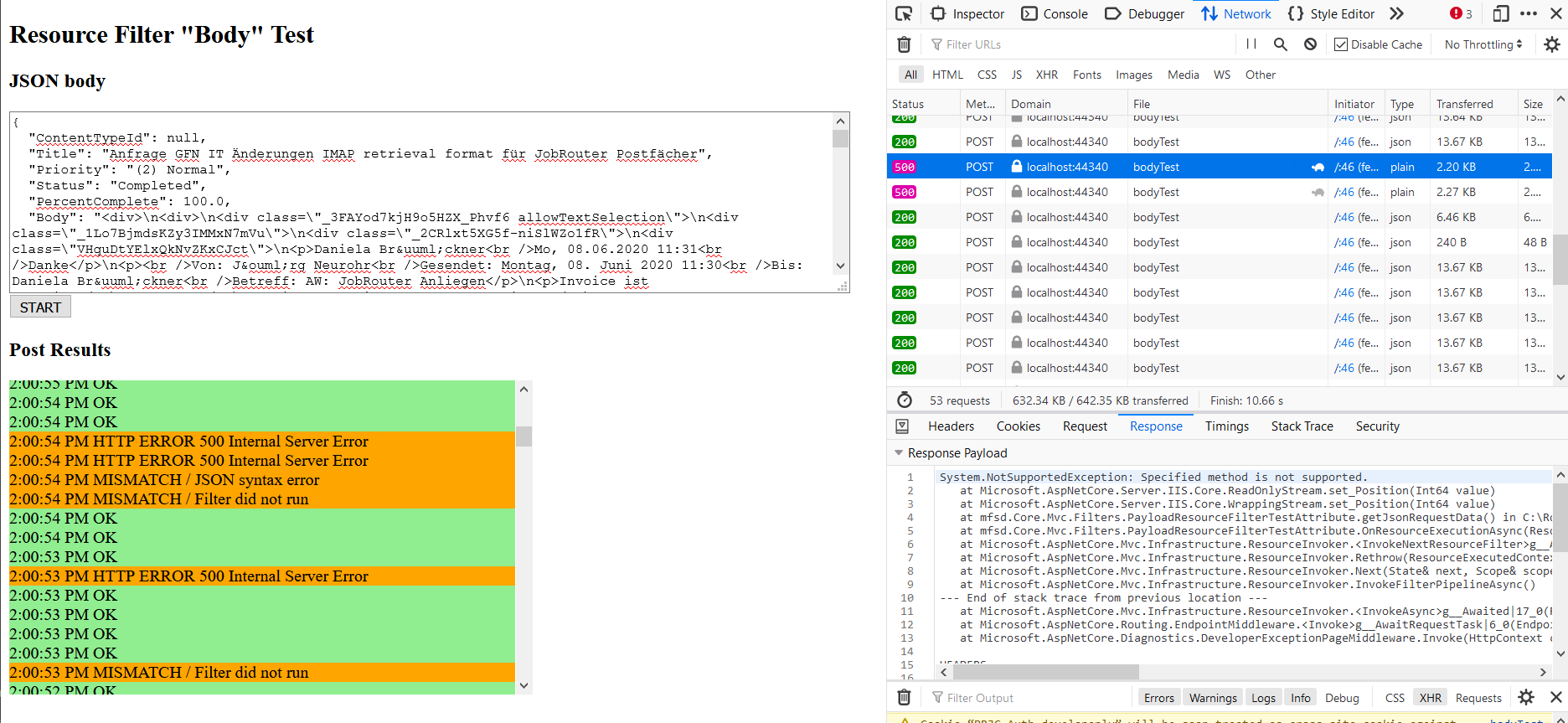 Sporadic failure of HttpRequest.Body.ReadAsync() in MVC Controller / Filter · Issue #32241 ...