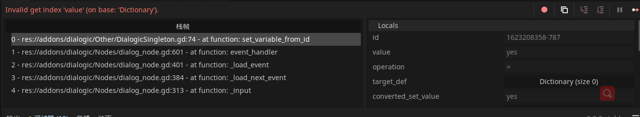 When You Use A Variable An Error Occurs · Issue 348 · Dialogic Godotdialogic · Github 7698
