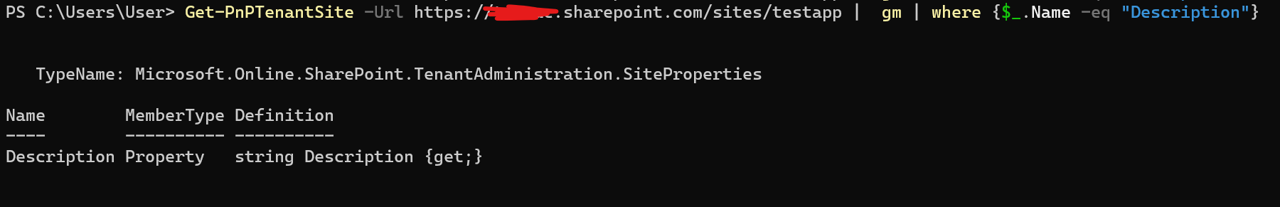[BUG] Get-PnPTenantSite: Missing description · Issue #180 · pnp/powershell · GitHub