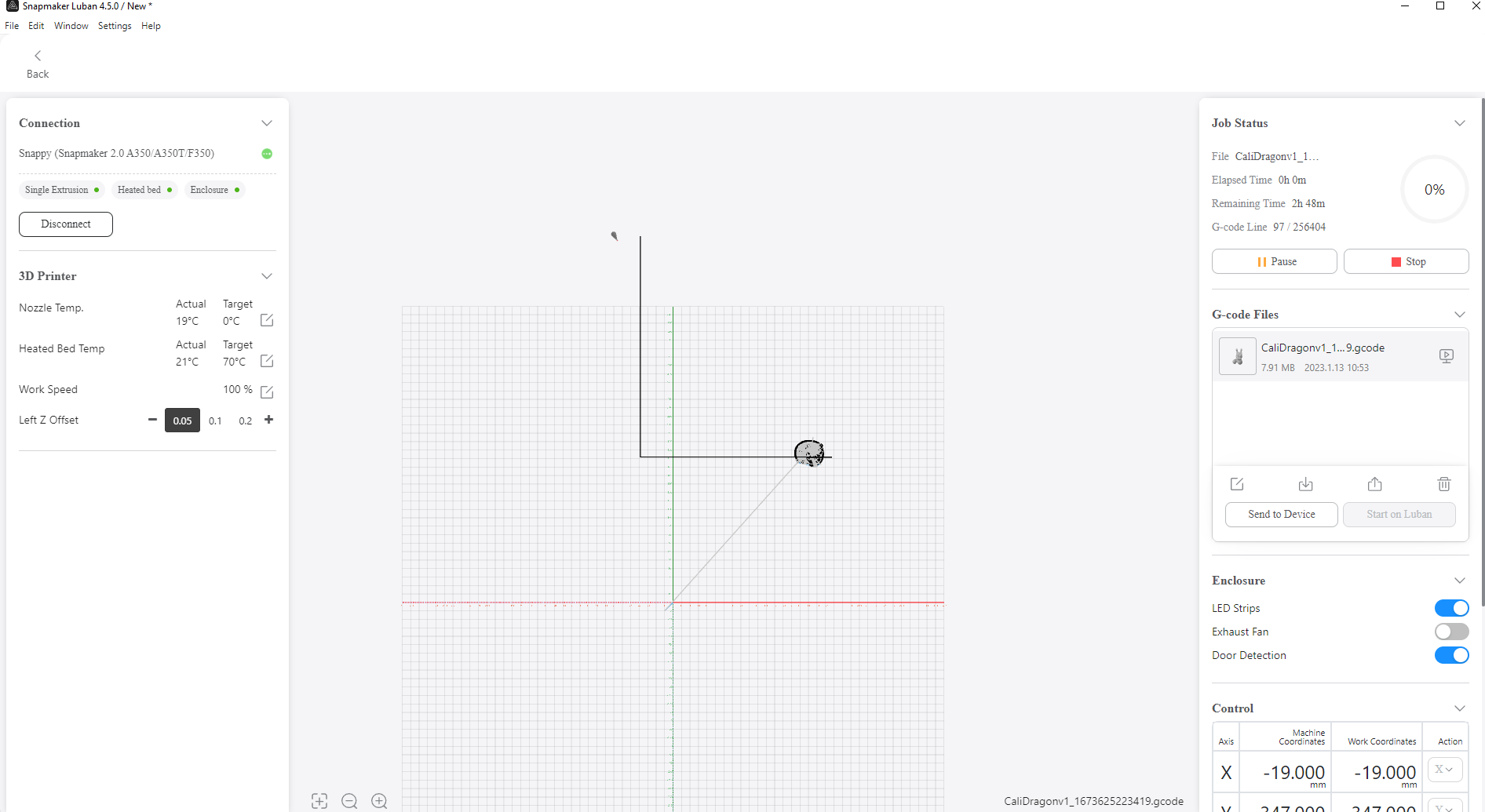 Bug: Slicer does not work in 3d printing for 4.5.0 releated to Issue #1827 · Issue #1878 ...