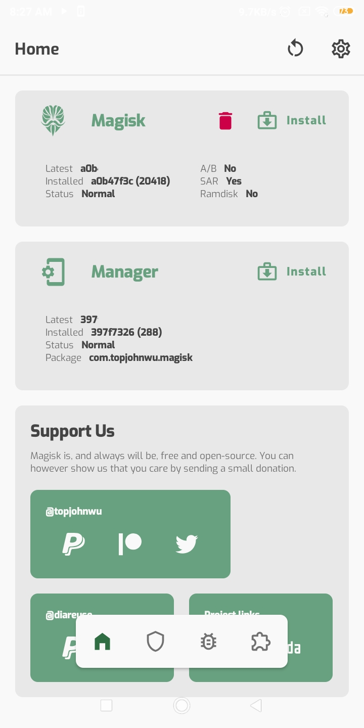No service after installing Magisk · Issue #2937 · topjohnwu/Magisk · GitHub