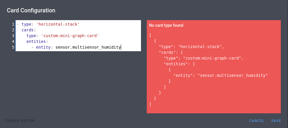 Error When Stacking Graphs In Horizontal Stack Panel · Issue 100 · Kalkihmini Graph Card · Github
