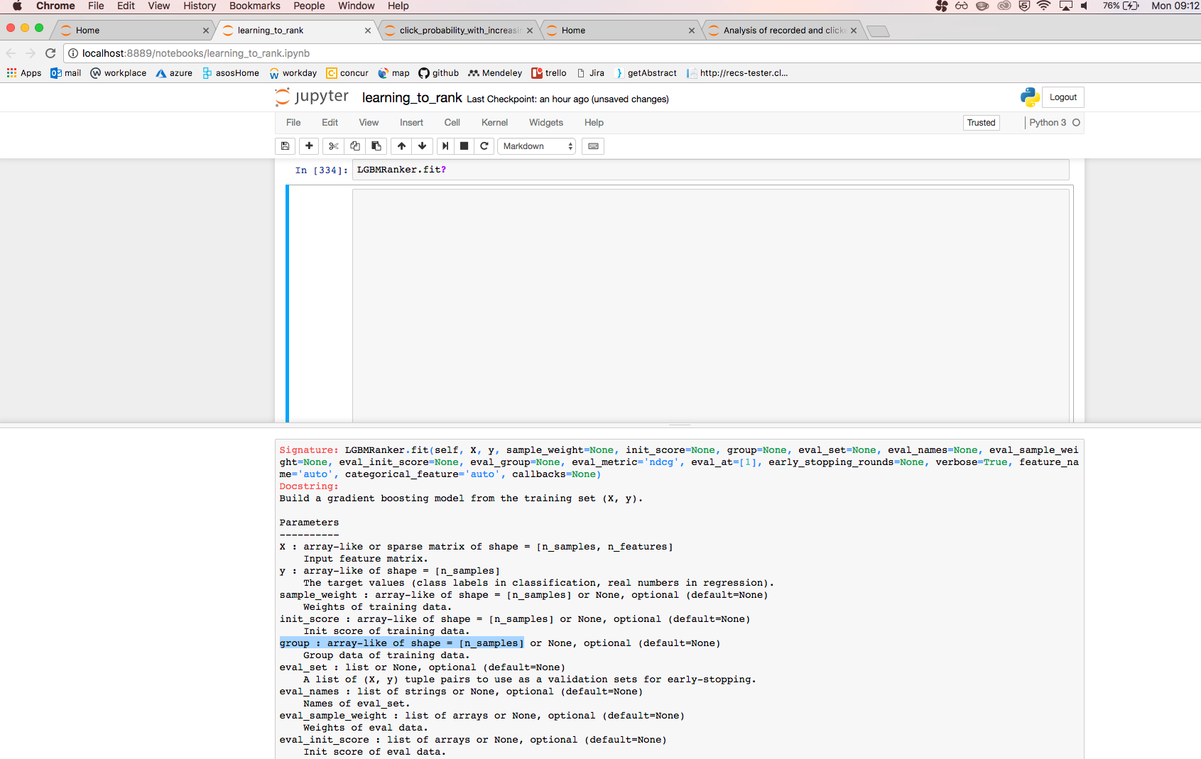 documentation error for LGBMRanker group format · Issue #1271 ...