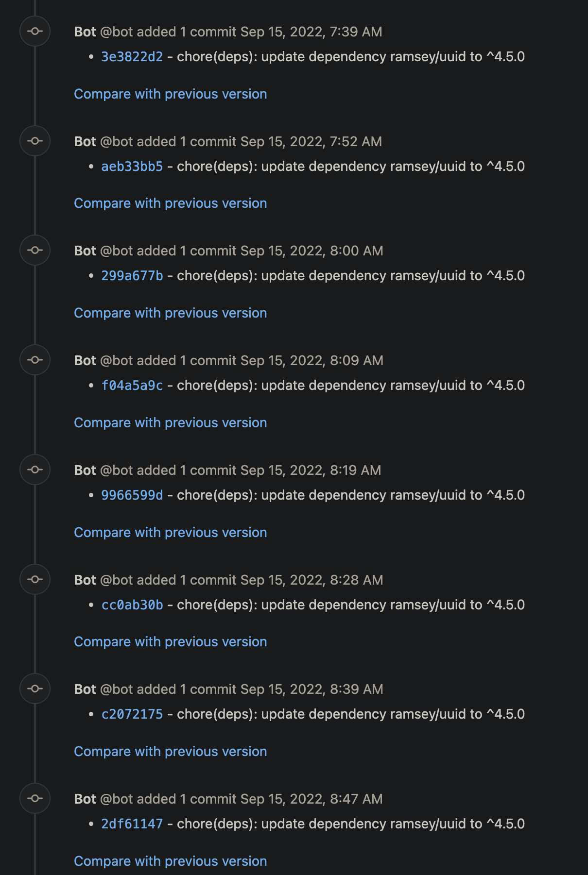 Somewhat broken detection of `isBranchConflicted` resulting in infinite rebasing · Issue #17804 ...