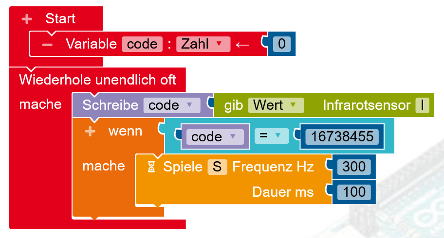 Arduino: IR sensor and buzzer cannot be used together · Issue #1460 · OpenRoberta/openroberta ...