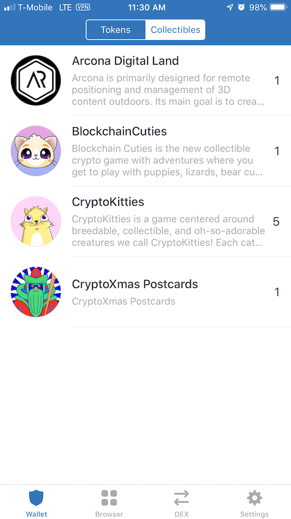 Add support for collectibles · Issue #25 · trustwallet/blockatlas · GitHub