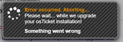 Error while upgrading v1.10.4 to v1.11 RC1 · Issue #4621 · osTicket ...