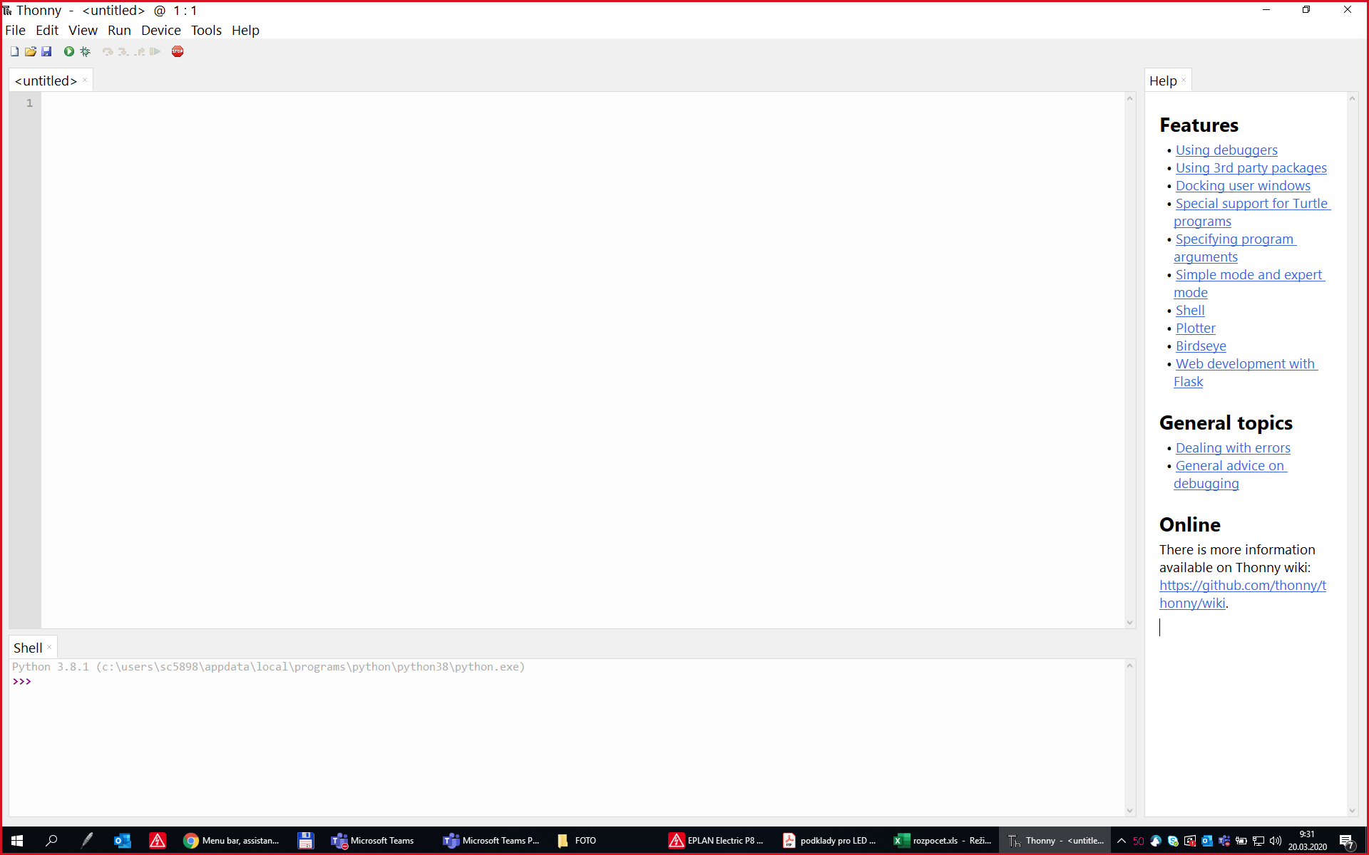 Menu bar, assistant, etc font super small · Issue #1113 · thonny/thonny · GitHub