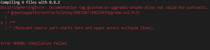 ERC1967Upgrade.sol does not compile using Solidity 0.8.2 · Issue #2979 · OpenZeppelin ...