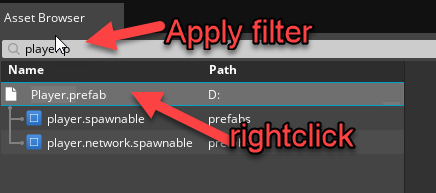 Asset Browser Right Click Context Menu Doesn't Work when Filtering · Issue #10851 · o3de/o3de ...