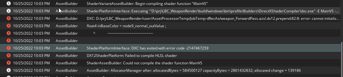 Material Canvas: Asset Processor Fails When Using Normal as Output Color · Issue #12812 · o3de ...