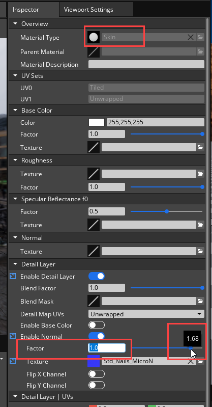 Material Editor: Skin Material Slider Out of Range · Issue #14159 · o3de/o3de · GitHub