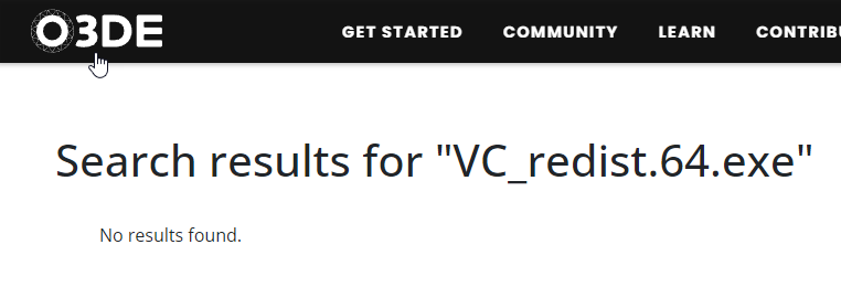 [BUG] Website Search for Keyword Returns No Results · Issue #2375 · o3de/o3de.org · GitHub
