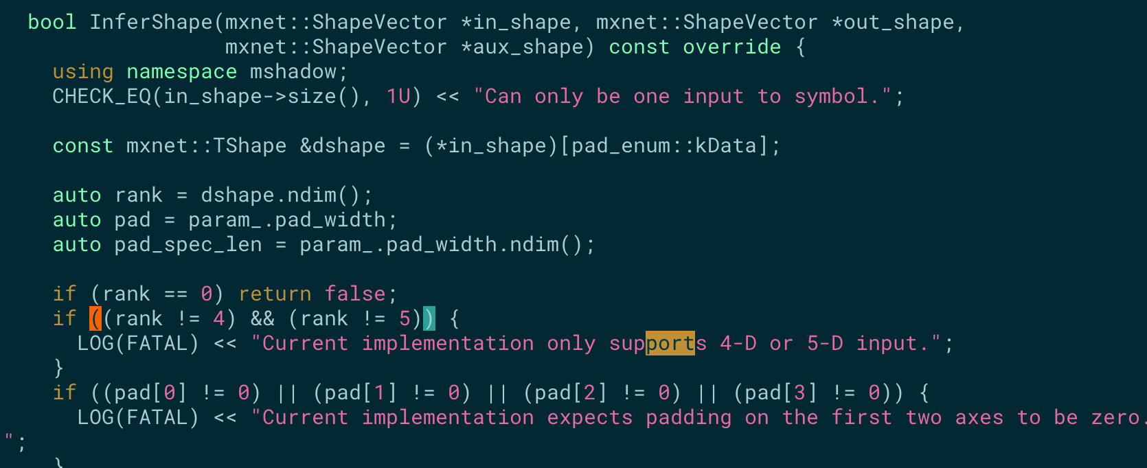ZeroPadding2D fails to calculate correct input dimension · Issue #20483 · apache/mxnet · GitHub