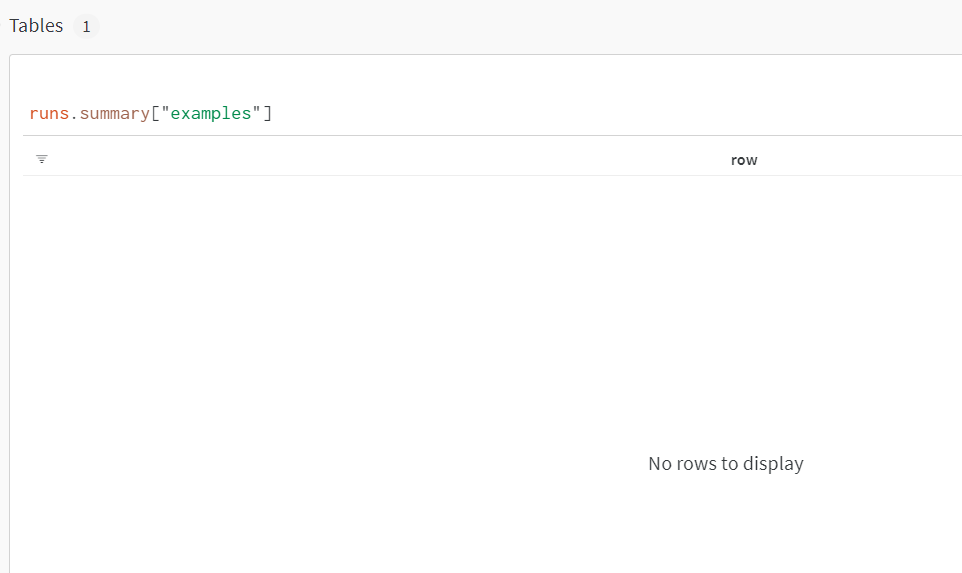 [App]: Can't log table - won't show up in Run Tables · Issue #5009 · wandb/wandb · GitHub