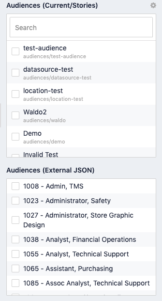Add Search/Filter for Multi-Options when source is External JSON or ...