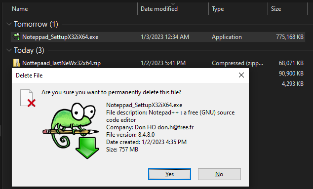 [security] Fake Website · Issue 12748 · Notepad Plus Plus Notepad