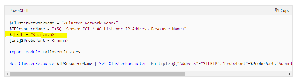 External load balancer for the Listener · Issue #59635 · MicrosoftDocs/azure-docs · GitHub