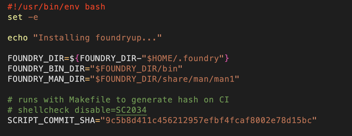 Bug Foundryup Has No Versioning Nor Depreciation Notices · Issue 5417 · Foundry Rsfoundry