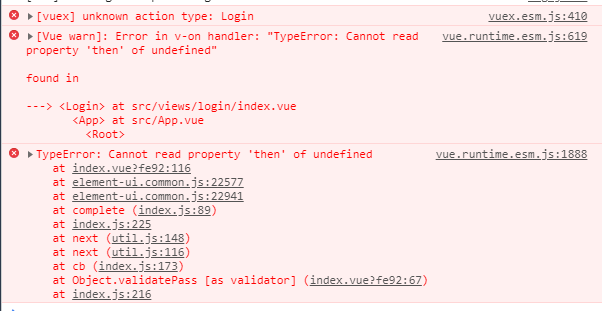 4.0版本点击登录Login方法异常 · Issue #329 · PanJiaChen/vue-admin-template · GitHub