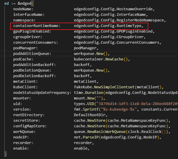 Wrong Container Runtime Type in Display · Issue #1972 · kubeedge/kubeedge · GitHub