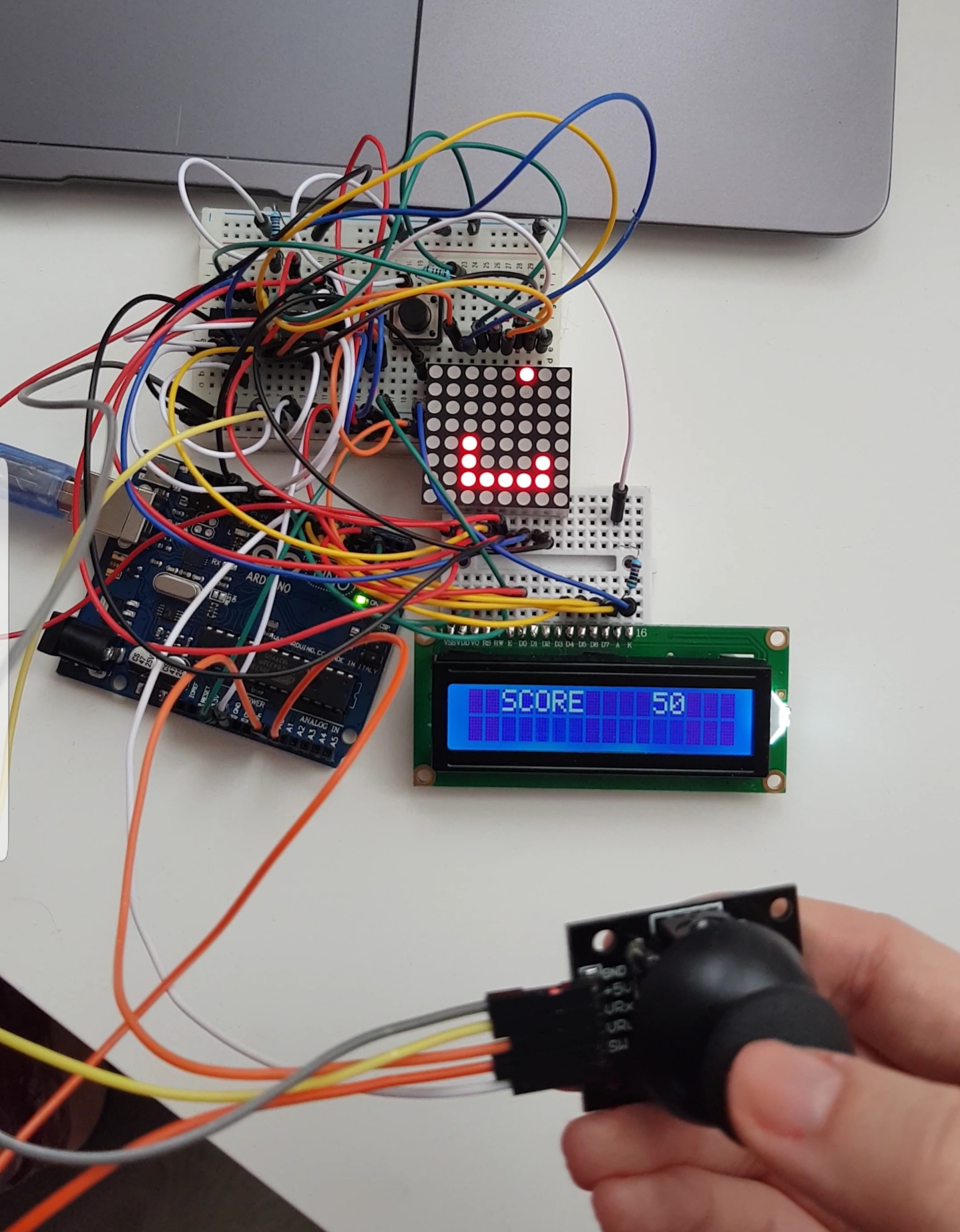 GitHub - IrinaButu2307/SnakeGameArduino