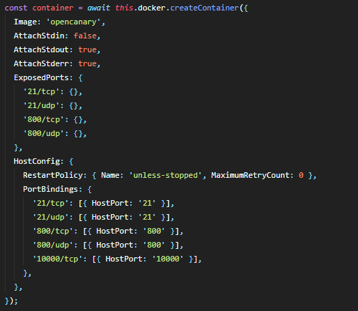 OpenCanary inside docker reports docker IP address as src_host instead of real IP address ...