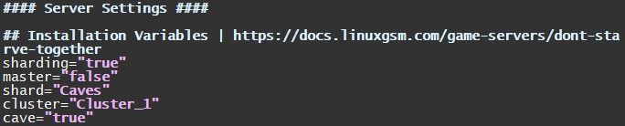 Don't Starve Together not creating configs for instances · Issue #2185 · GameServerManagers ...