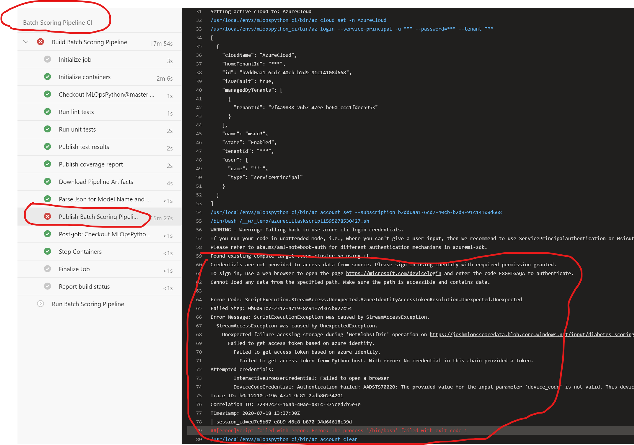 SCORING_DATASTORE_STORAGE_NAME, SCORING_DATASTORE_ACCESS_KEY are described as optional, but ...