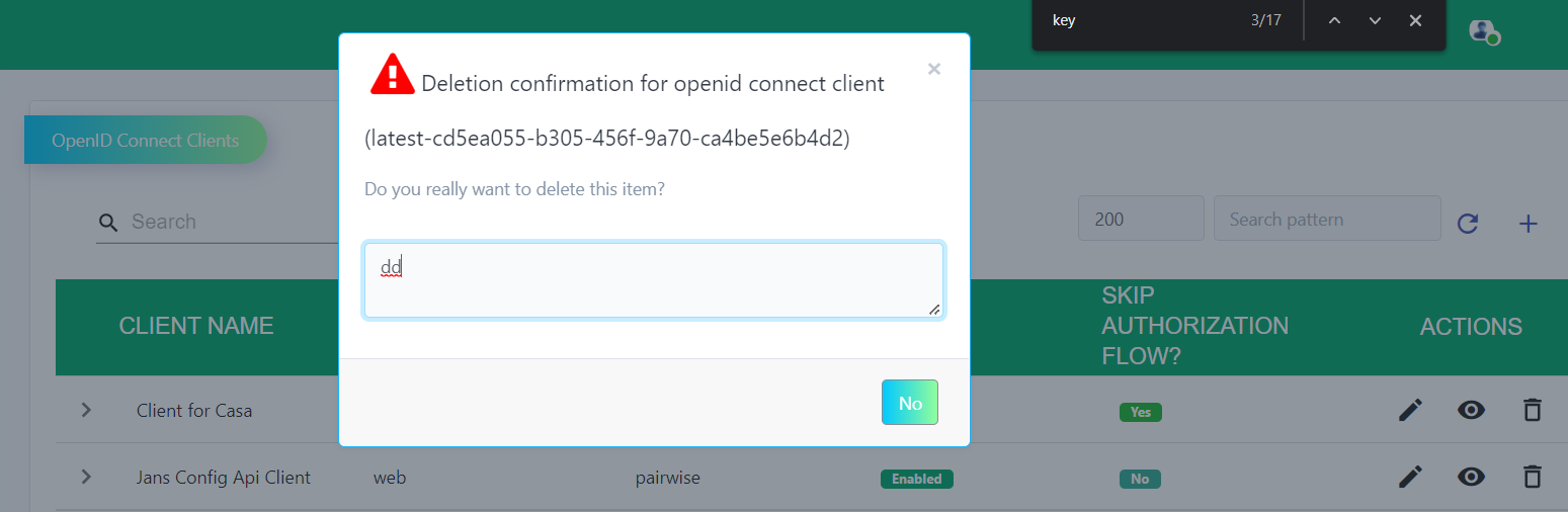bug: issues in the popup to take audit comments · Issue #165 · GluuFederation/flex · GitHub
