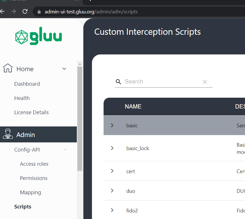 feat (admin-ui) : listing some required UI changes · Issue #501 · GluuFederation/flex · GitHub