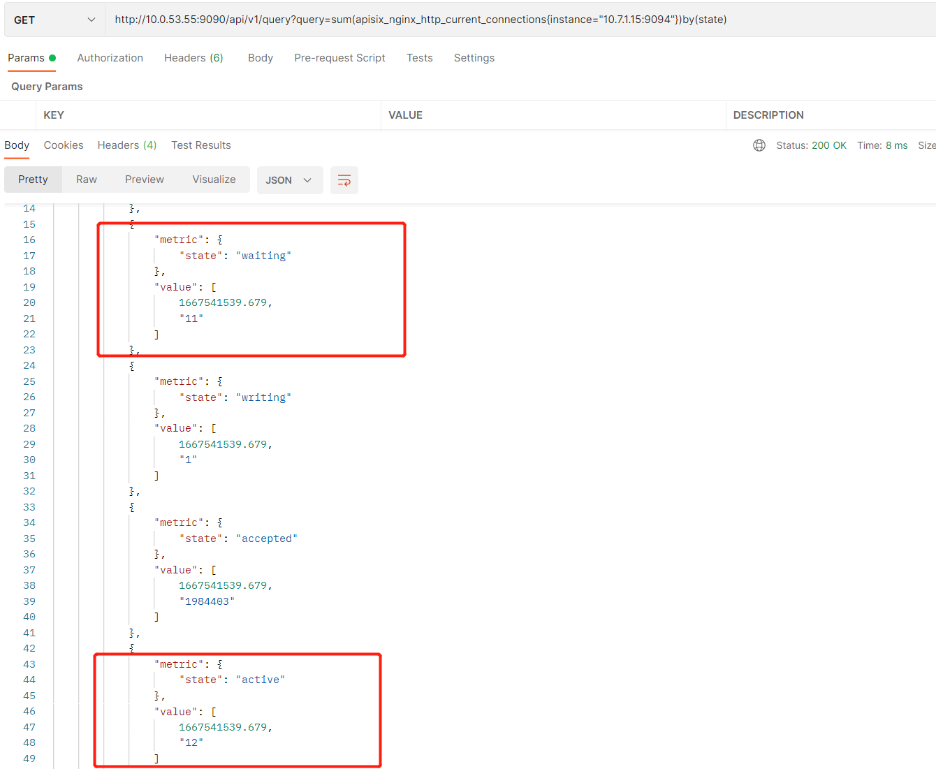 help request: apisix_nginx_http_current_connections中wait的值存在疑问 · Issue #8243 · apache/apisix ...