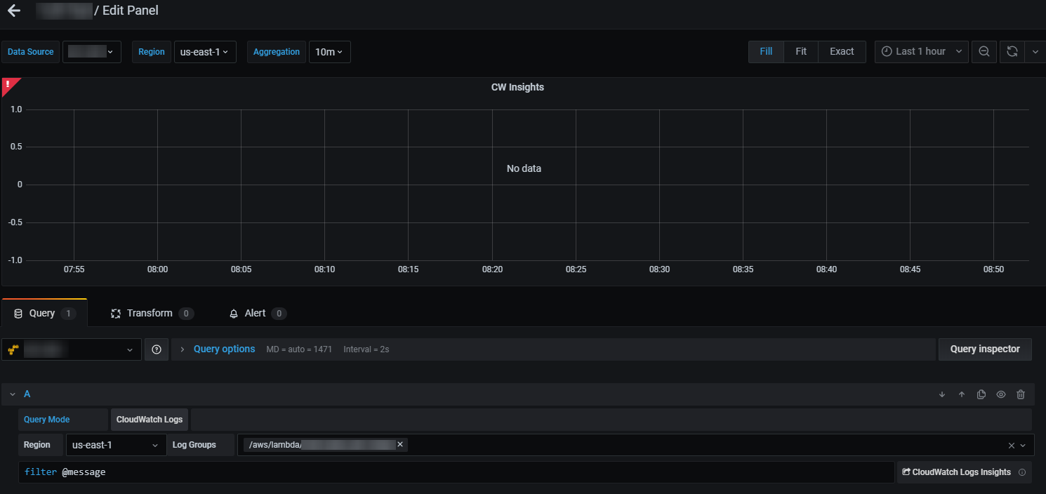 Feature Request: Add support for CloudWatch Insights Queries · Issue #14217 · grafana/grafana ...