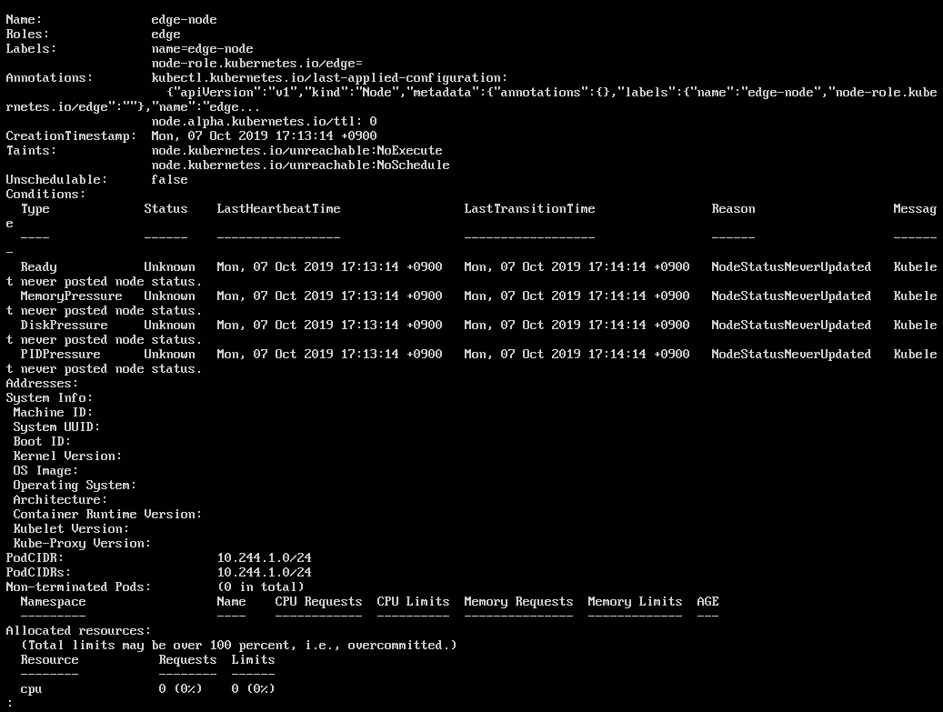 Edge node get not ready · Issue #1168 · kubeedge/kubeedge · GitHub