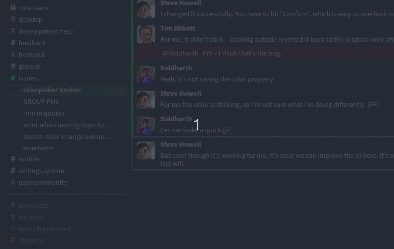 Broken Colorpicker In Stream Popover · Issue 15101 · Zulip Zulip · Github