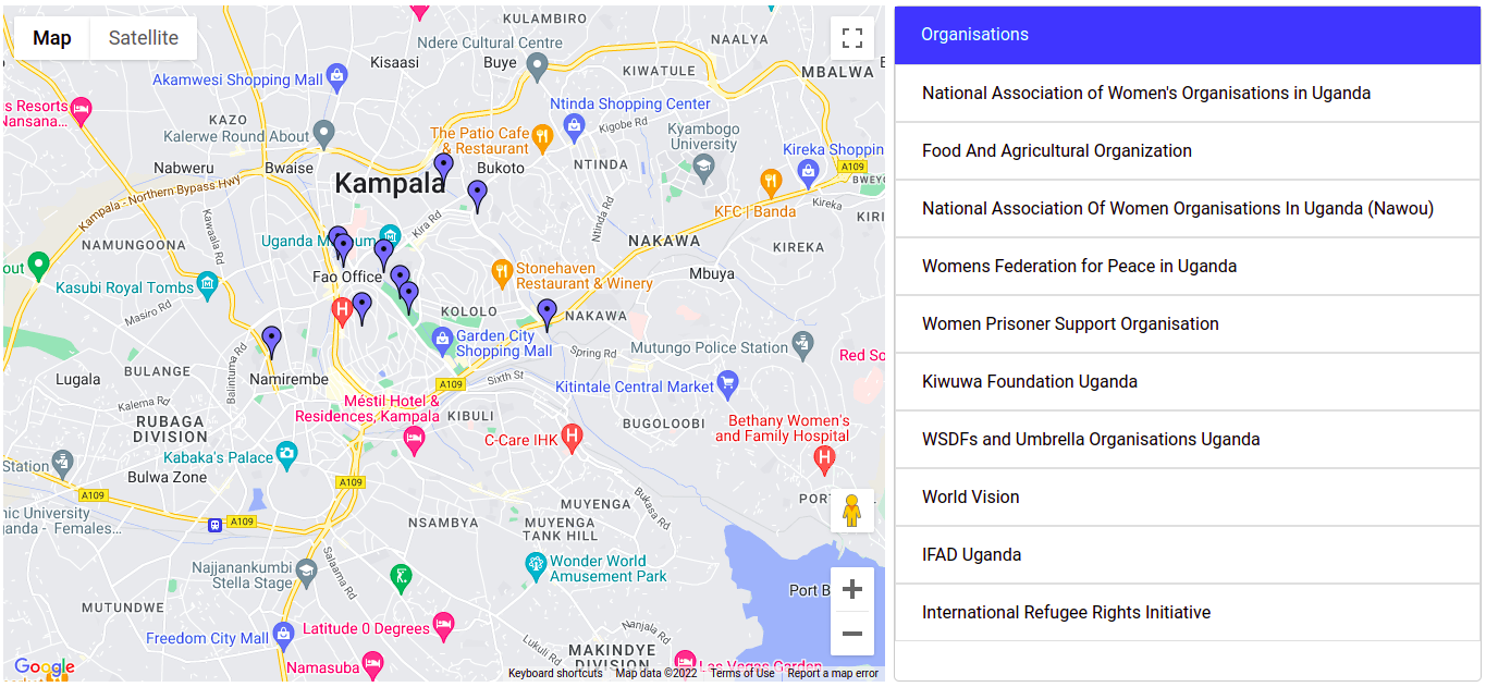GitHub - neelxie/Ecohub: This is a simple project to display a few organisations on the map and ...