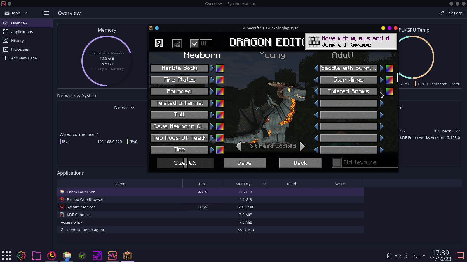 [1.19.2 Forge Bug]: Dragon Editor causes Memory Leaks · Issue #382 · DragonSurvivalTeam ...