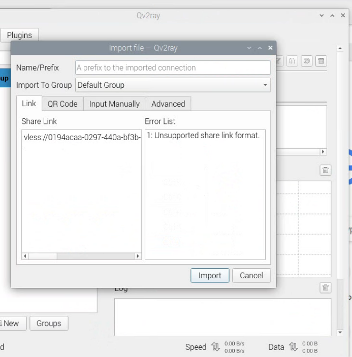 Bug Report: Not functional on Raspberry pi · Issue #1702 · Qv2ray/Qv2ray · GitHub