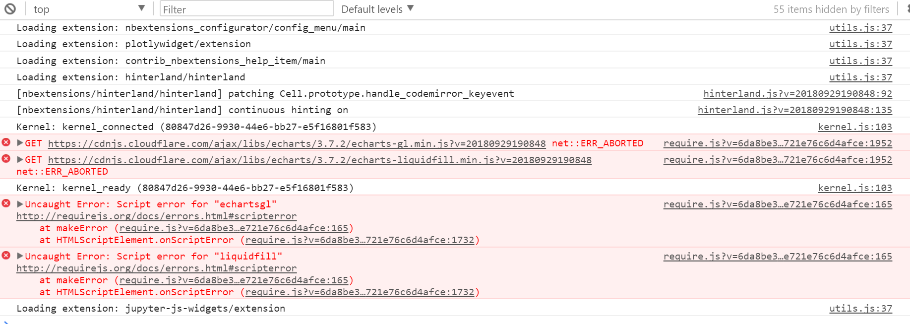 Jupyter Notebook无法正常显示图 · Issue 771 · Pyechartspyecharts · Github