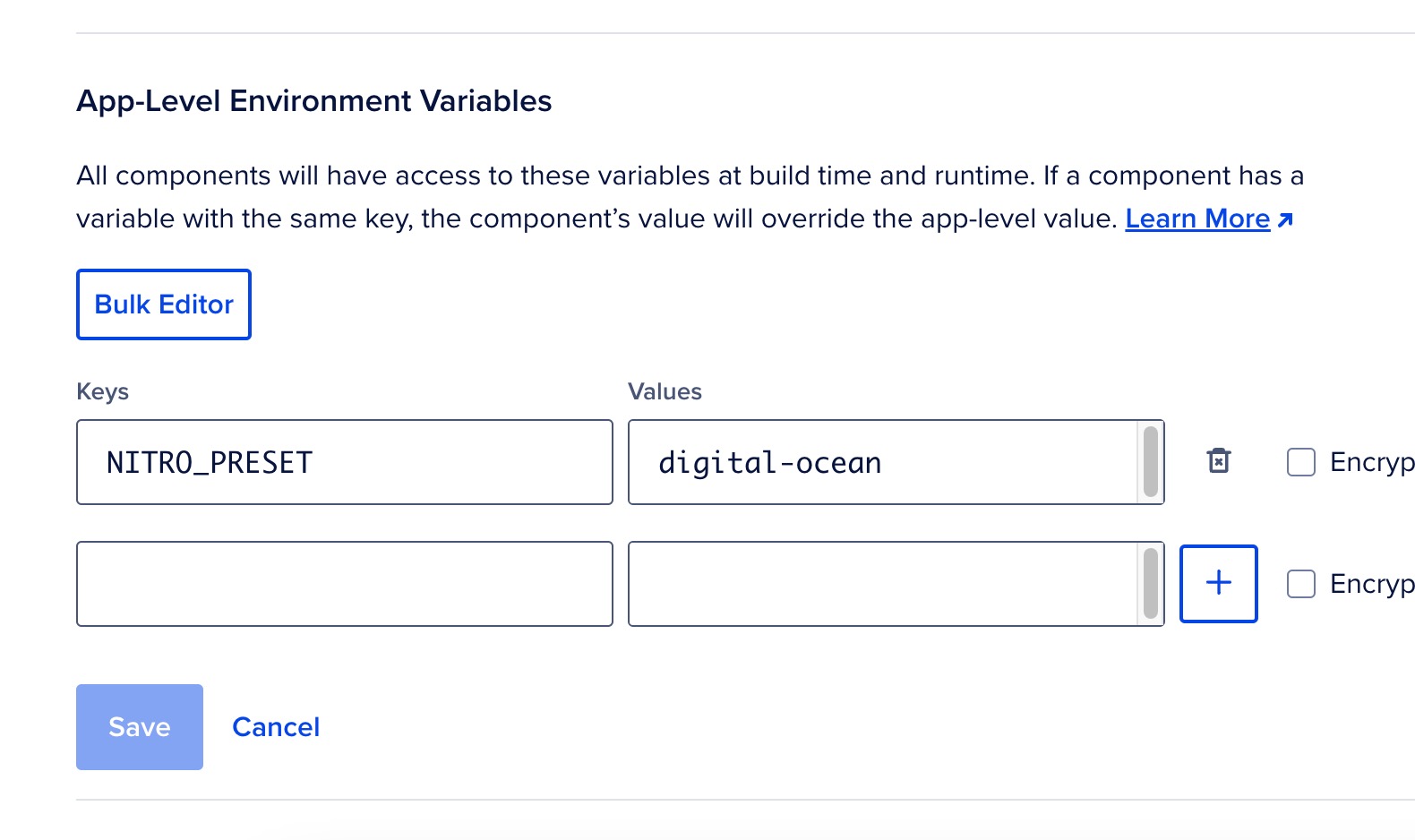 Preset `digital-ocean` broken, errors with `ERROR: failed to launch: determine start command ...