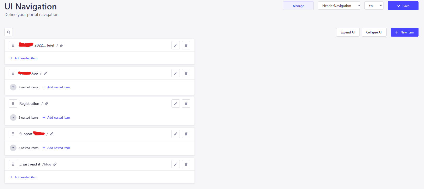 Can't save added items · Issue #267 · VirtusLab-Open-Source/strapi-plugin-navigation · GitHub