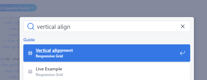 content: Vertical Grid Alignment page missing · Issue #2648 · ionic-team/ionic-docs · GitHub