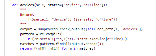 init with --serial gives "inf" as serial? · Issue #206 · openatx/uiautomator2 · GitHub